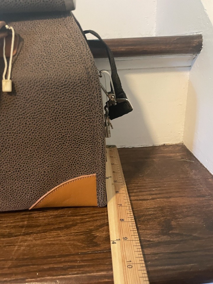 JM NEW YORK DOCTOR STYLE BAG Brown Vintage NWOT | eBay