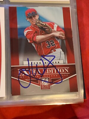 JACOB WILSON AUTOGRAPHED SIGNED 2012 ELITE EXTRA EDITION CARD CARDINALS ...