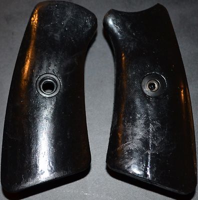 Ruger GP100 pistol grip insert panels jet black | eBay