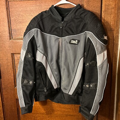 Tourmaster Intake Motorcycle Jacket Women's XL (14-16) W/Armor | eBay