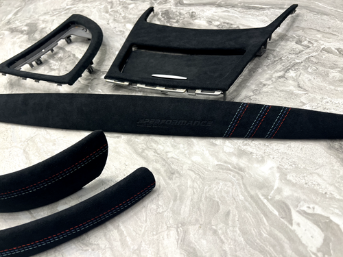 BMW SERIES1 E82 E81 E88 ALCANTARA M STITCHING Interior Trim Kit set LHD ...