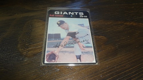 1971 TOPPS # 181 HAL LANIER BASEBALL CARD | eBay