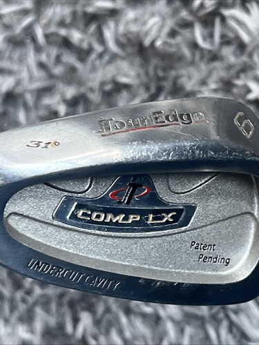 Tour Edge Comp LX Undercut Cavity 6 Iron 31* Lift-Off Senior Graphite ...