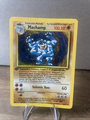 Machamp 008/102 Deck Exclusives Holo 1st Edition | eBay