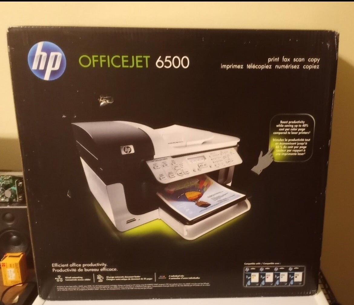 HP Officejet 6500 E709n All-In-One Inkjet Printer for sale online | eBay