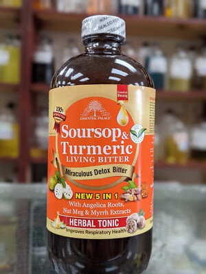 Essential Palace Soursop & Turmeric Living Bitter | eBay