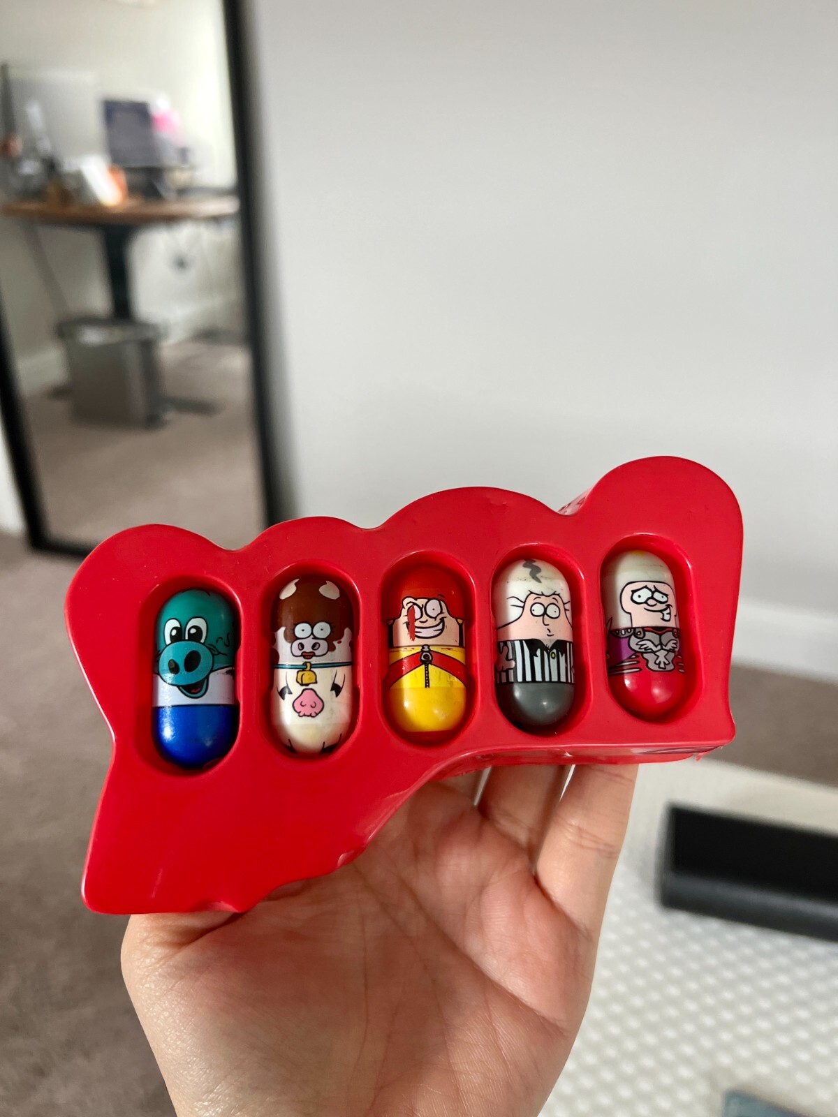 Vintage 2003 Mighty Beanz Series 1 - Set of 5 - Includes Mighty Moose ...