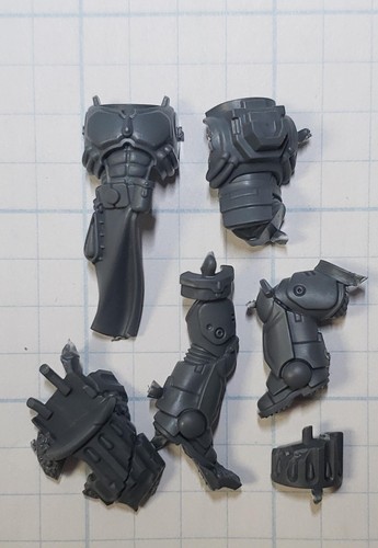 Warhammer 40k Blood Angels Bits Sanguinary Guard Muscled Torso Legs Set ...
