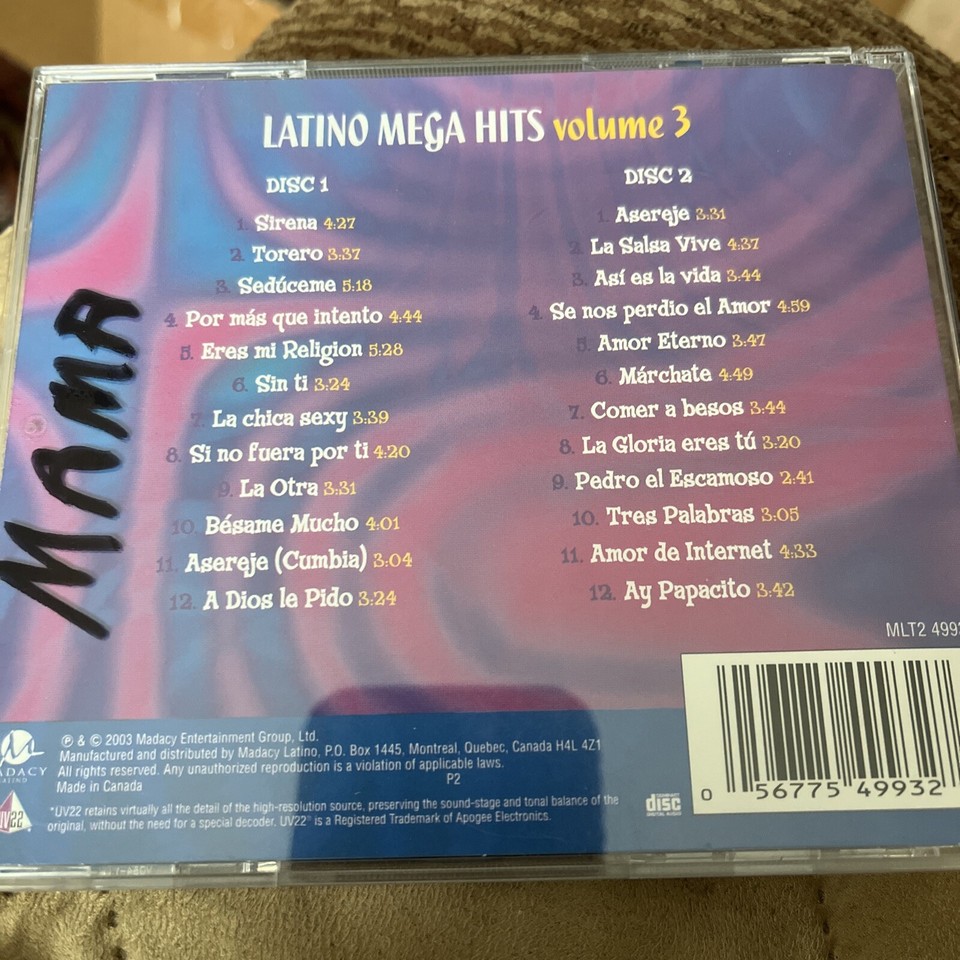 Latino Mega Hits 3 by Various Artists (CD) 56775499327| eBay