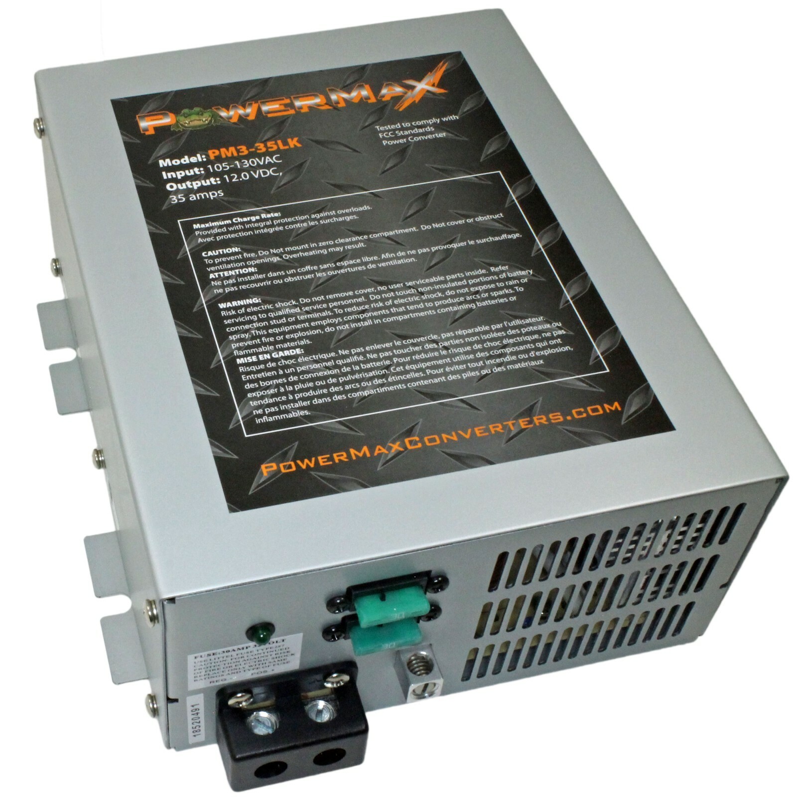 PowerMax Power Supply Converter (35AMP) - 220PCONV35 for sale online | eBay