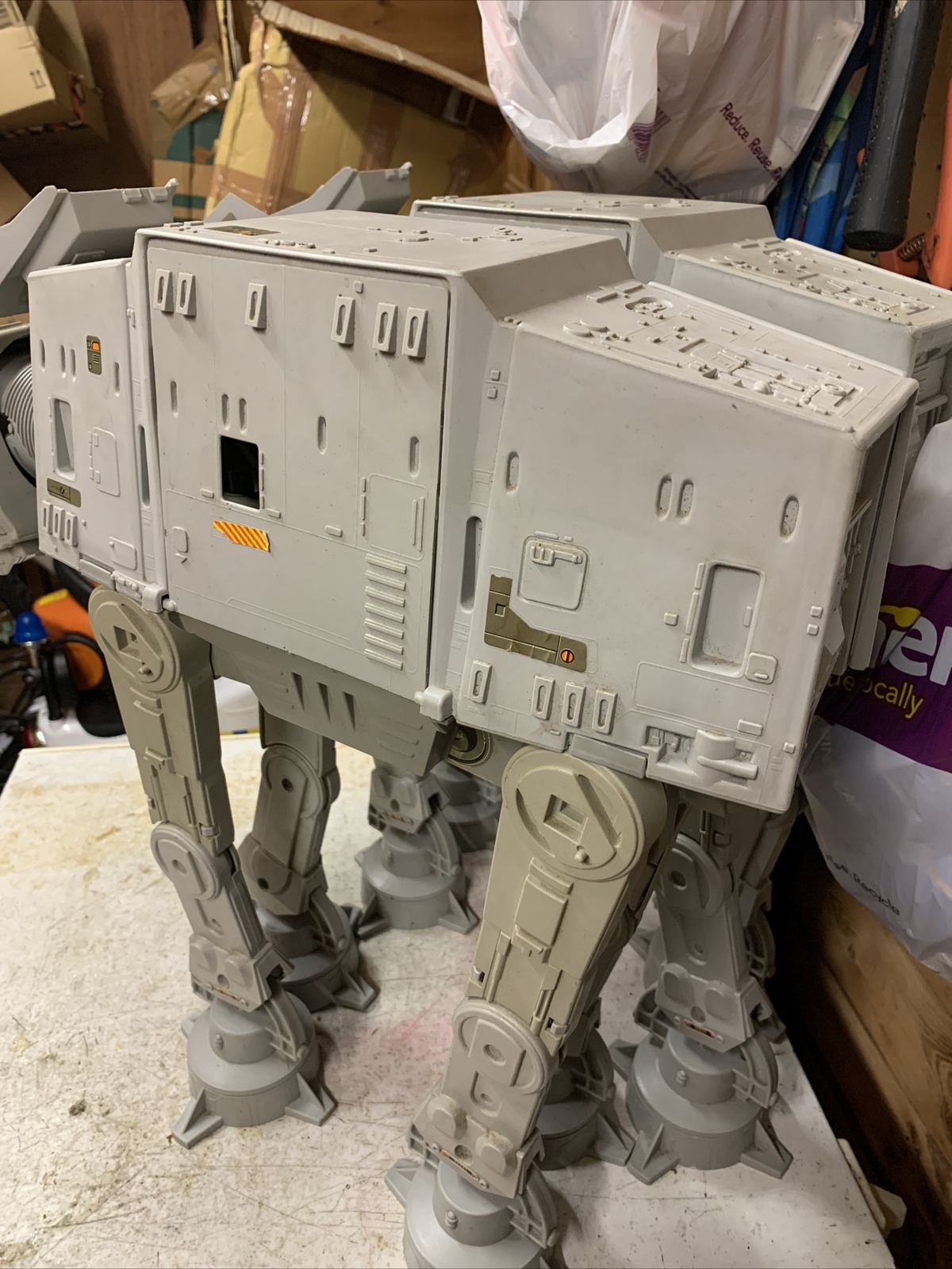 Vintage Star Wars ATAT Walker Pair With Working Chin Guns Complete ...