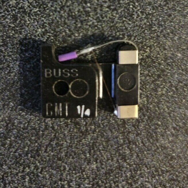 Cooper Bussmann GMT-1/4 GMT Fuse, 1/4 Amp (0.25A), 10 pack - New Old ...