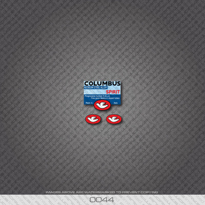 Decals, Stickers - Columbus Decal - Nelo's Cycles