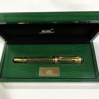 Montblanc Fountain Pen Patron Series Peter the Great 1997 Limited ...