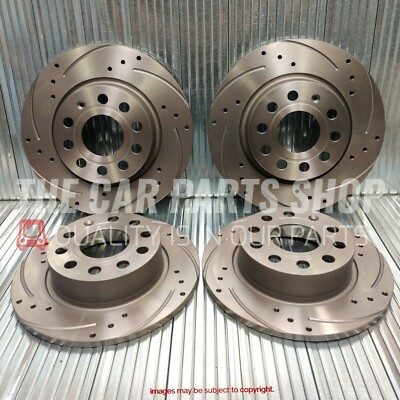 FOR BMW M140i F20 DRILLED AND GROOVED FRONT REAR DISCS BRAND NEW | eBay UK