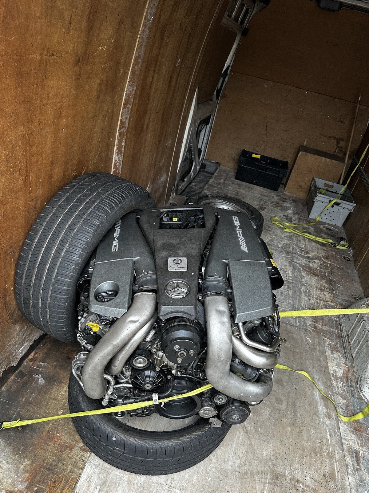 Mercedes Benz W222 C217 S63 AMG Motor 430KW 157985 Engine 157.985 ...
