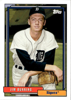 2017 Topps Archives Jim Bunning 219 Detroit Tigers | eBay