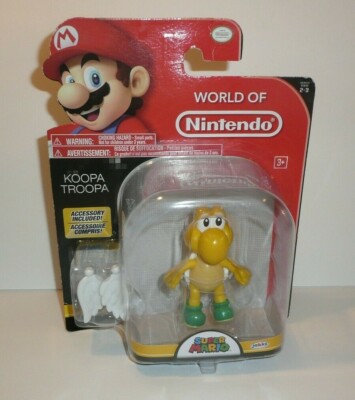 World of Nintendo Koopa Troopa Action Figure Super Mario Bros Wings ...
