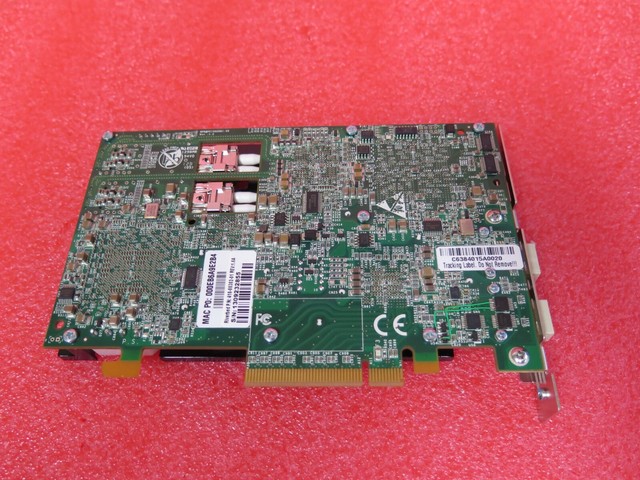 Riverbed Dual Port 10gbe SR Multimode Fiber PCIe NIC Card 410-00302-01 ...