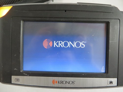 LOT OF 7 KRONOS ADP INTOUCH 9000 TIMECLOCKS W/ 2GB SD CARD 9609000-001 ...