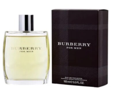 Burberry For Men Eau de Toilette 3.3 oz / 100 ml Spray For Men Original ...