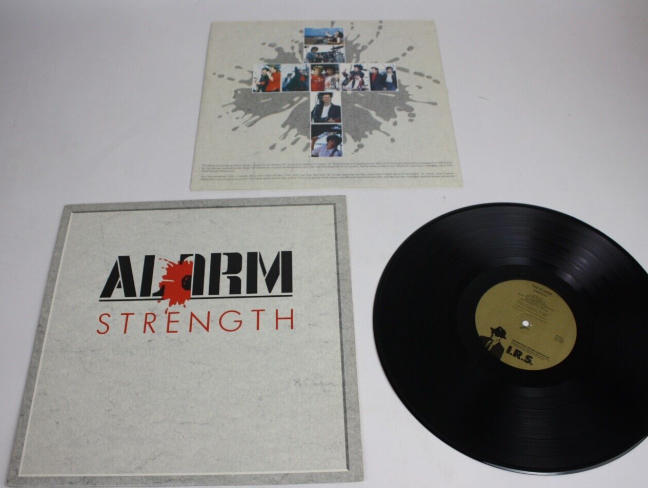 Alarm Strength LP 1985 w/ Inner Sleeve Vinyl NM/VG+ IRS-5666 ...