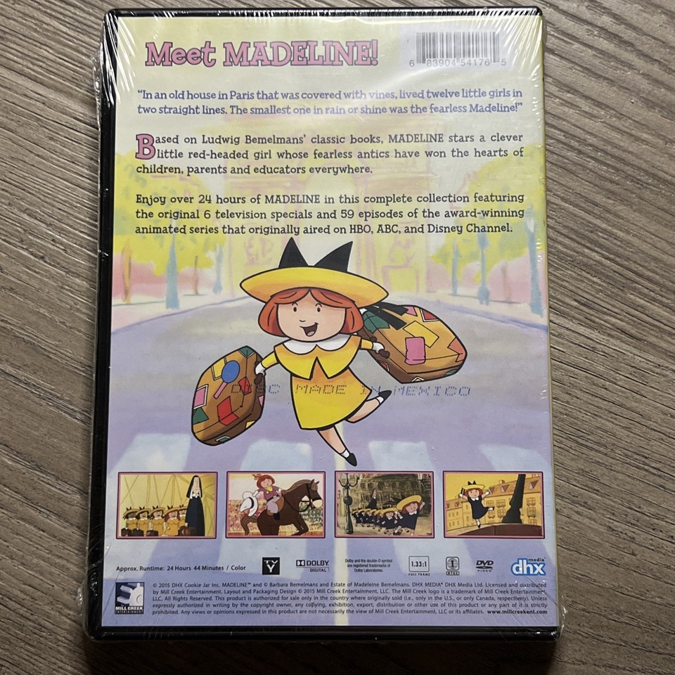Madeline: The Complete Collection DVD - 59 Episodes - NEW SEALED ...