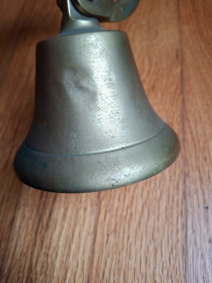 VINTAGE PRR PENNSYLVANIA RAILROAD BRASS BELL W/ MOUNT & CLAPPER | eBay
