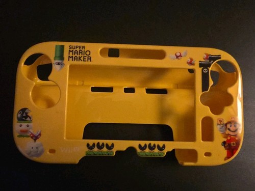 RARE VHTF NINTENDO WII U SUPER MARIO MAKER GAMEPAD CONSOLE SHELL CASE ...