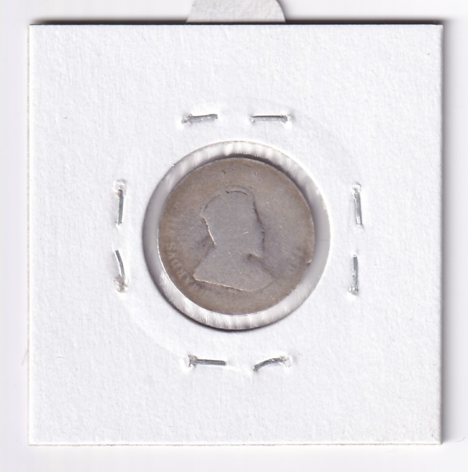 AUSTRALIAN: 1910 PRE-DECIMAL KGV SILVER (6p) SIXPENCE CIRCULATED WORN ...