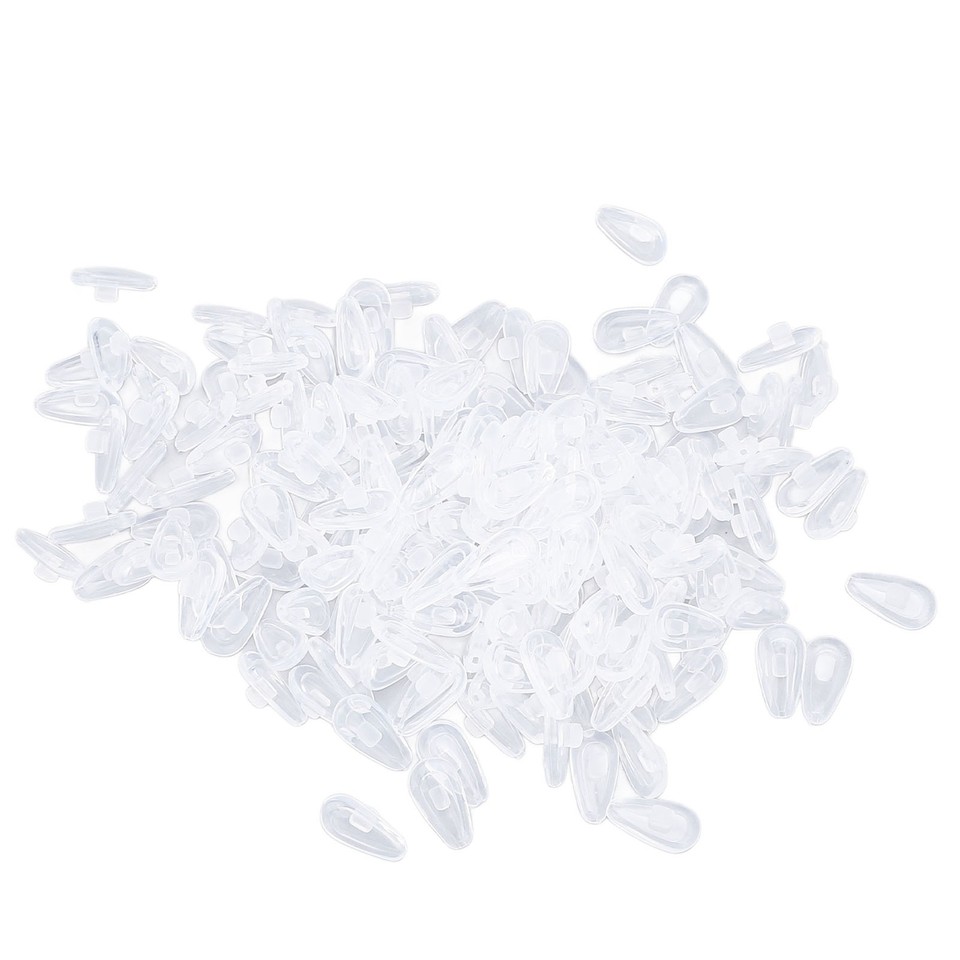 100 Pairs Silicone Air Cushion Nose Pads Anti Slip Eyeglasses Nose Pads ...