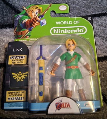 World of Nintendo Link Figure Series 1-4 Zelda Ocarina Of Time New ...