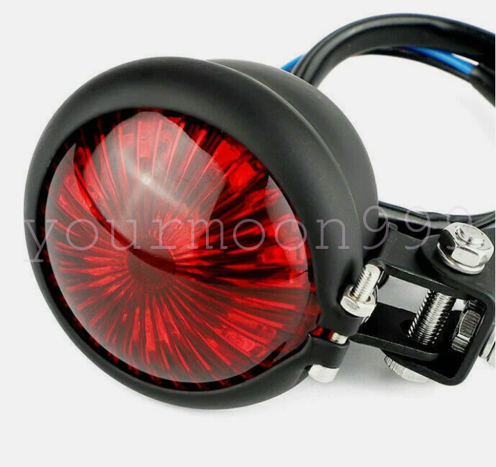 Universal Motorcycle Tail Light LED Motorbike Rear Brake Taillight Stop ...