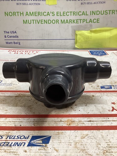 GUAT ROB ROY PLASTIBOND PVC COATED CONDUIT 3/4" T TEE 3 WAY ED4U 5016 ...