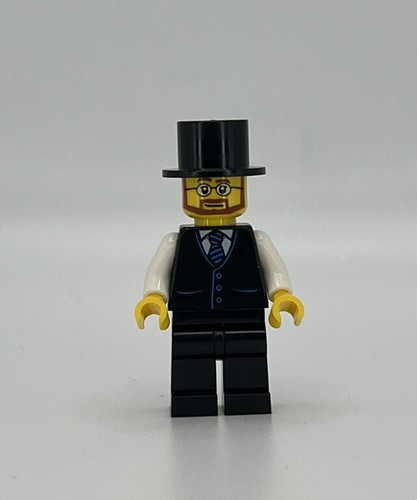 NEW LEGO Haunted House Butler Suit Top Hat 10273 Minifigure Mini Figure ...