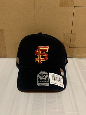 Florida State Seminoles FSU NCAA '47 Throwback Black Clean Up ...
