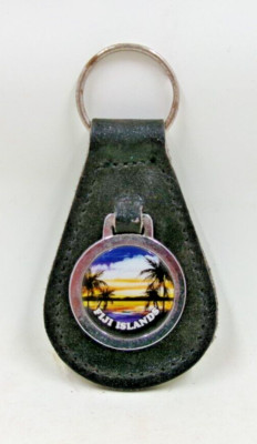 Collectors World. Fiji Islands Keyring with Leather Fob | eBay Australia