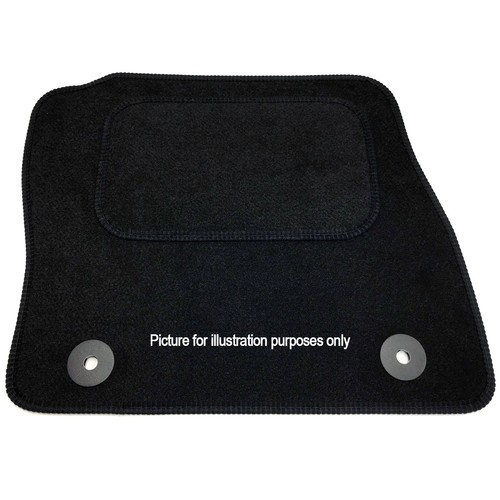 Tailored Car Floor Mats For Land Rover Freelander 2 2006 to 2015 Black ...