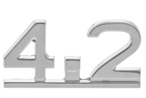 Jaguar E-Type Boot Badge - 4.2 | eBay Australia