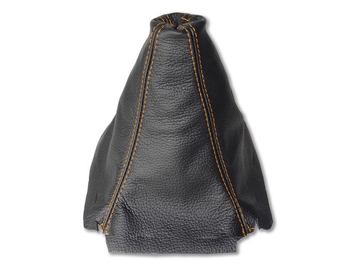 Shift Boot For HONDA CIVIC 1988 1989 1990 1991 Genuine Leather Orange ...