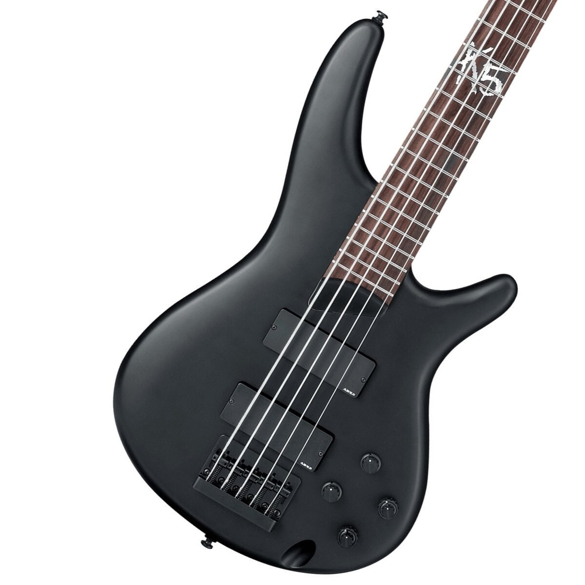 Ibanez K5-BKF KORN Fieldy Signature Model 5 String Bass Guitar - [NEW ...