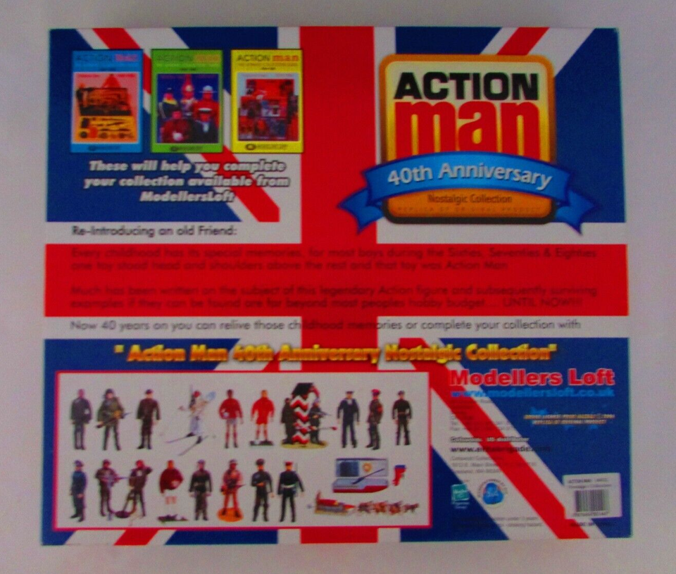 Action Man 40th Anniversary Nostalgic Collection - Solider & Escape ...