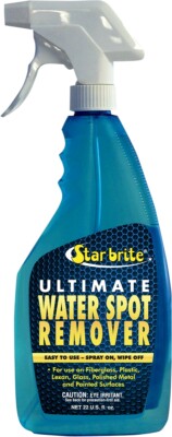 Star Tron Ultimate Water Spot Remover Cleaner Shiner Spray Bottle 22 oz ...