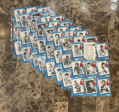 1990 BROWN'S BOXING CARDS SET | eBay