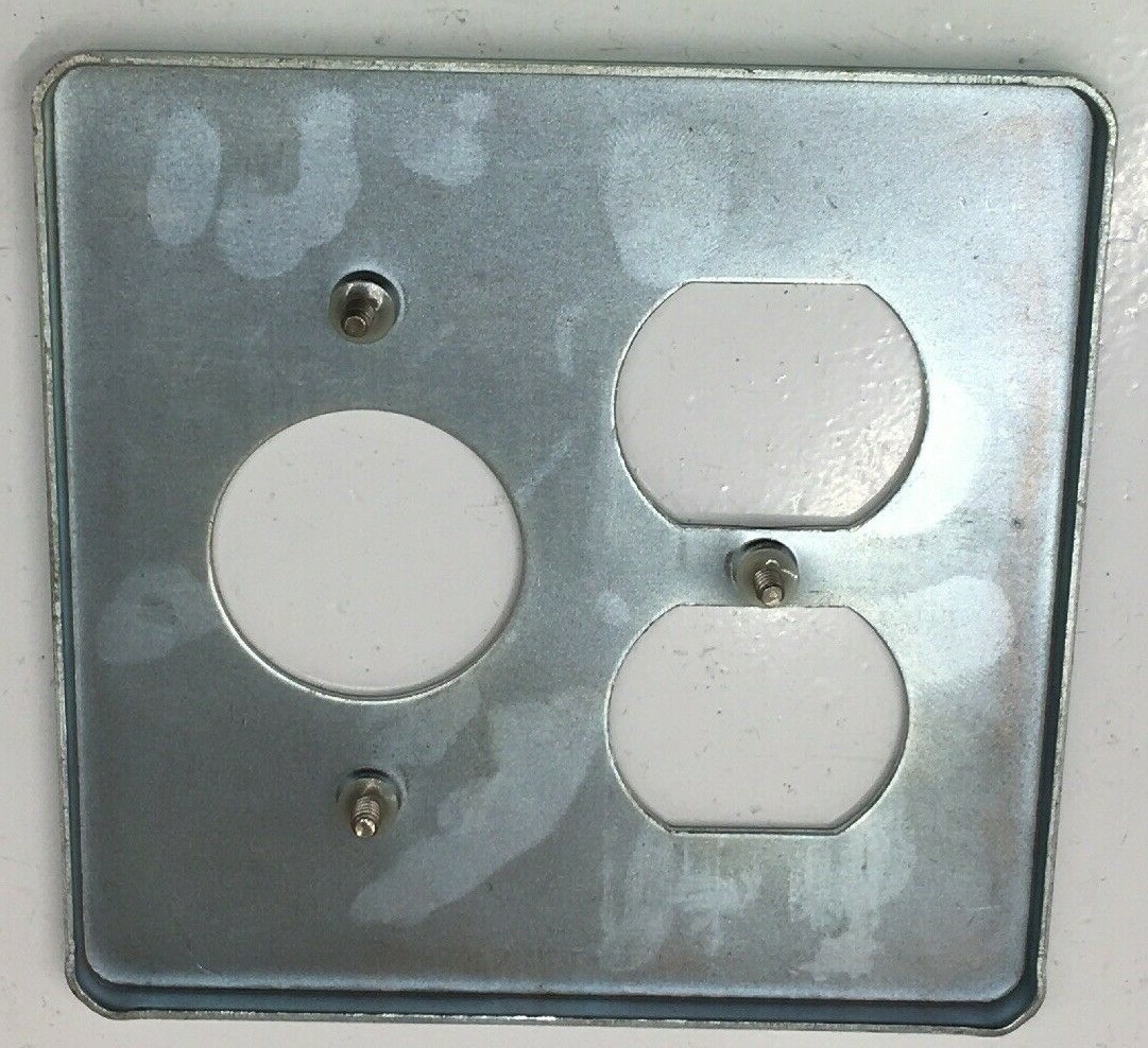 FSK-2R-L APPLETON FLAT 1 13/32-INCHCH DIA RECEPTACLE DUPLEX RECEPTACLE ...