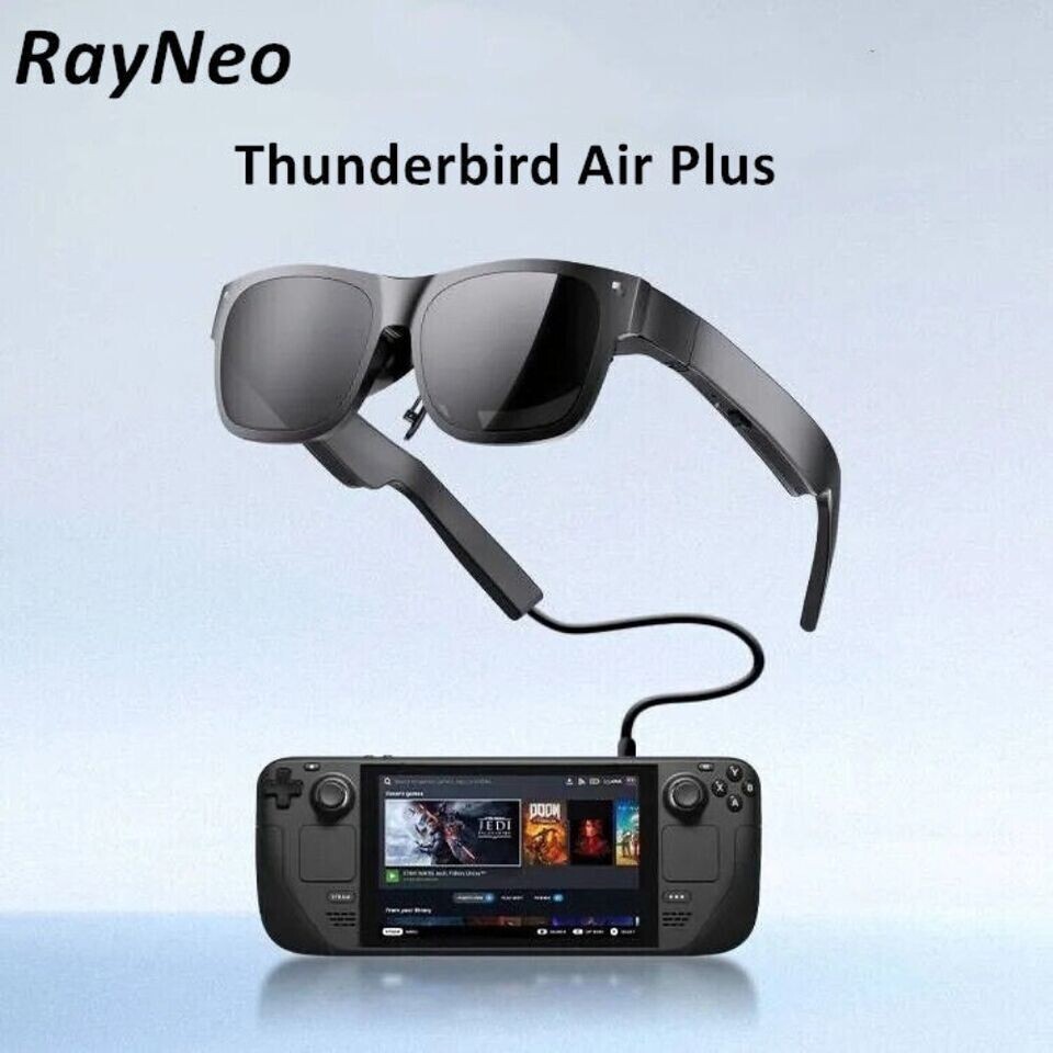 RayNeo TCL Air Plus Smart AR Glasses 215''HD Giant Screen 120Hz Micro ...