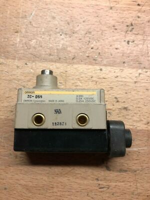 OMRON ZC-D55 ZCD55 ENCLOSED LIMIT SWITCH PIN PLUNGER PLC MODULE NEW | eBay