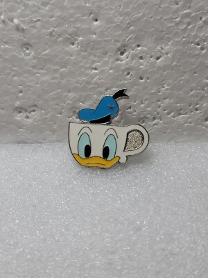 Donald Duck Tea Cup Kitchen Essentials Mug Disney Trading Pin Enamel ...