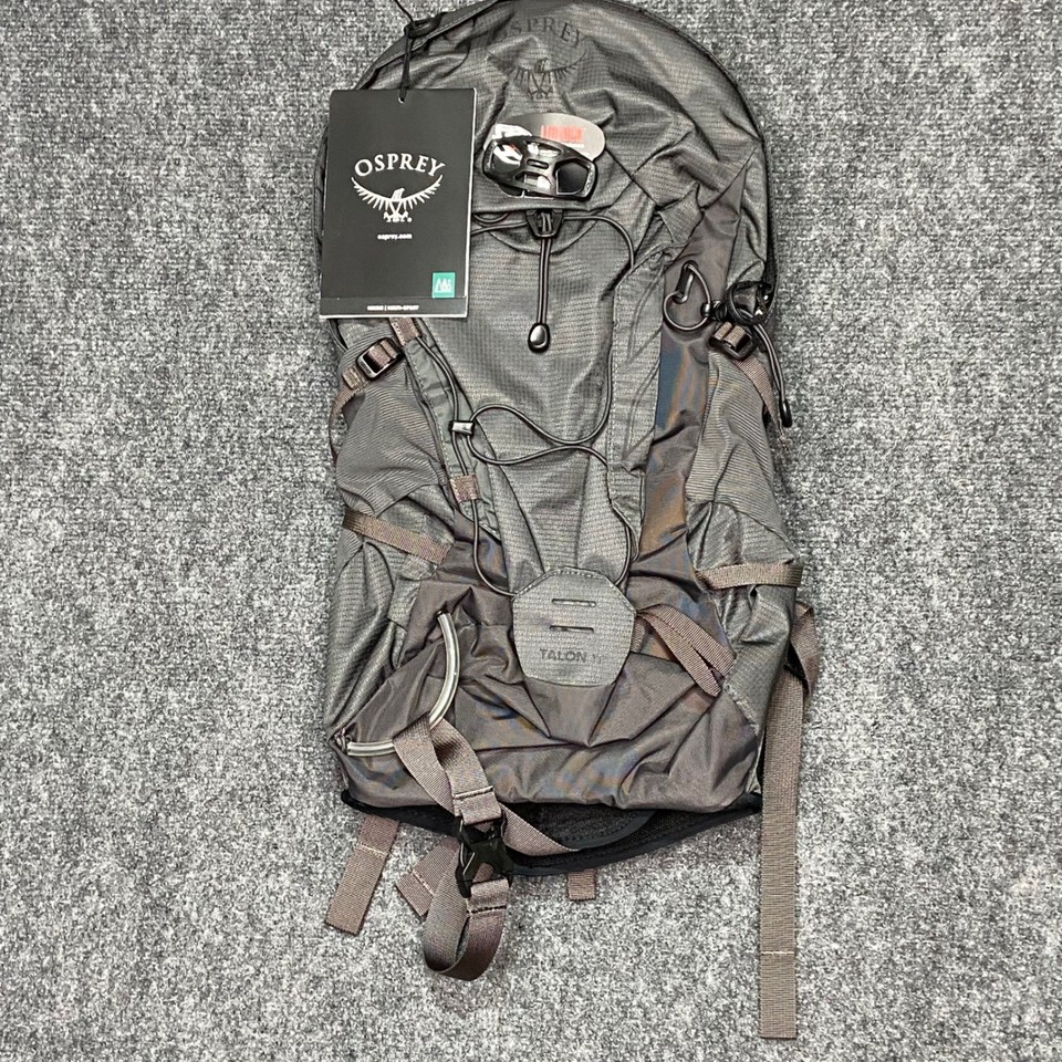 Osprey Talon 11 Eclipse Gray Hiking Multi-Sport Backpack S/M Daypack ...