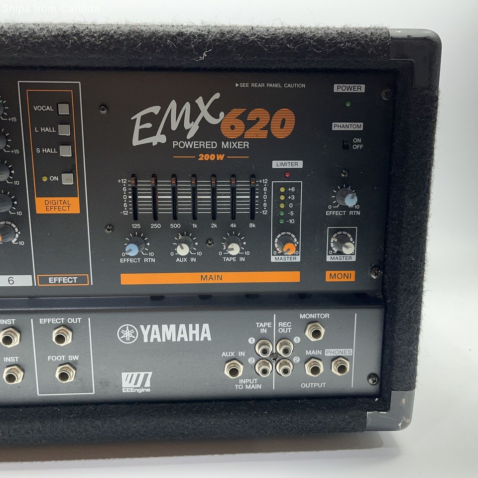 Yamaha EMX-620 Powered Mixer | eBay